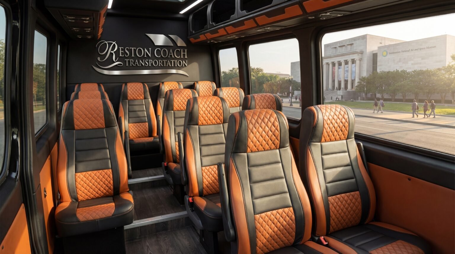 Charter Bus, Shuttle Bus & Limo Rental In DC Area | Reston